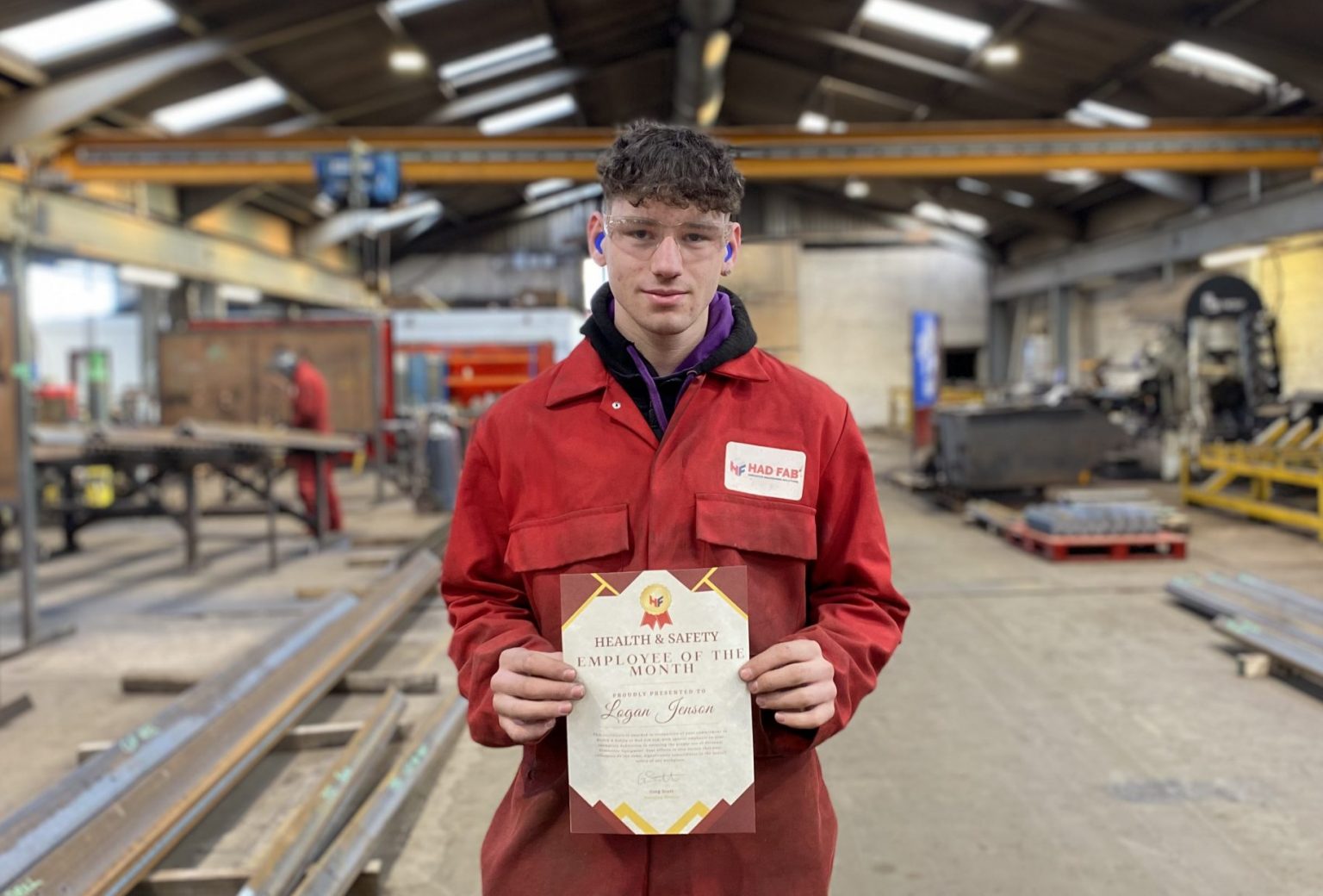 January 2024 Employee of the Month Winner - HadFab